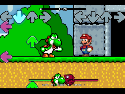 FNF vs Dorkly Yoshi (Why Yoshi Isn’t Allowed In The Castle) - Online spelen