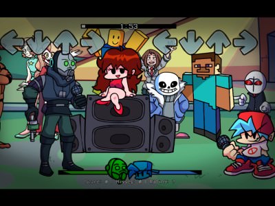 FNF vs Fall Guys - Juega en línea